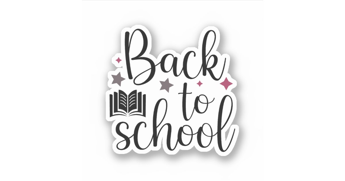 Back To School Sticker | Zazzle