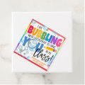 Back to School Student Bubbles Gift Tag | Zazzle