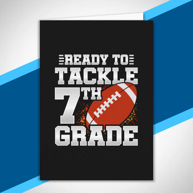 Back to School - Teacher Student - 7th Grade Card | Zazzle