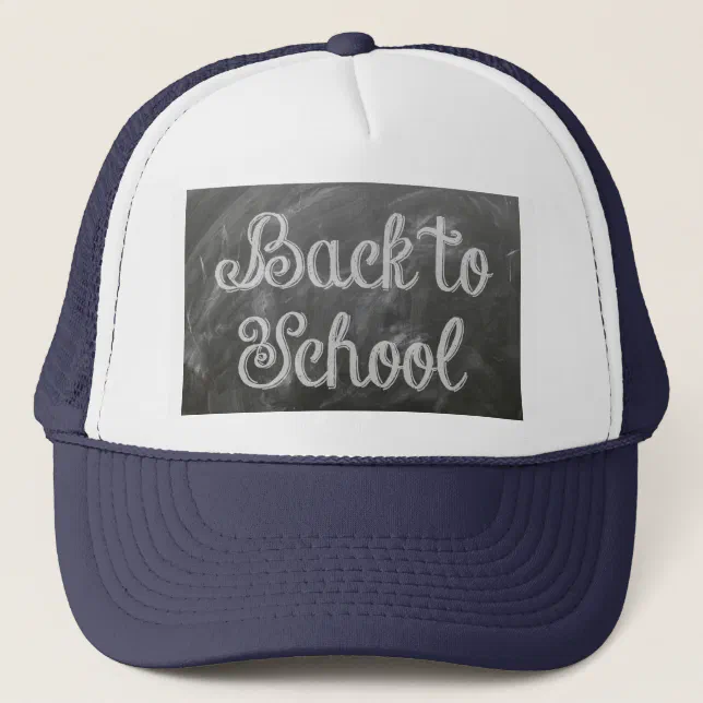 Back To School Trucker Hat | Zazzle