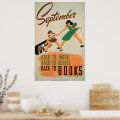 Back To School Vintage Poster | Zazzle
