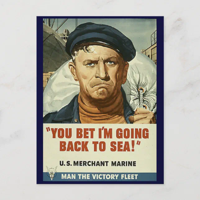 Back To Sea Postcard | Zazzle