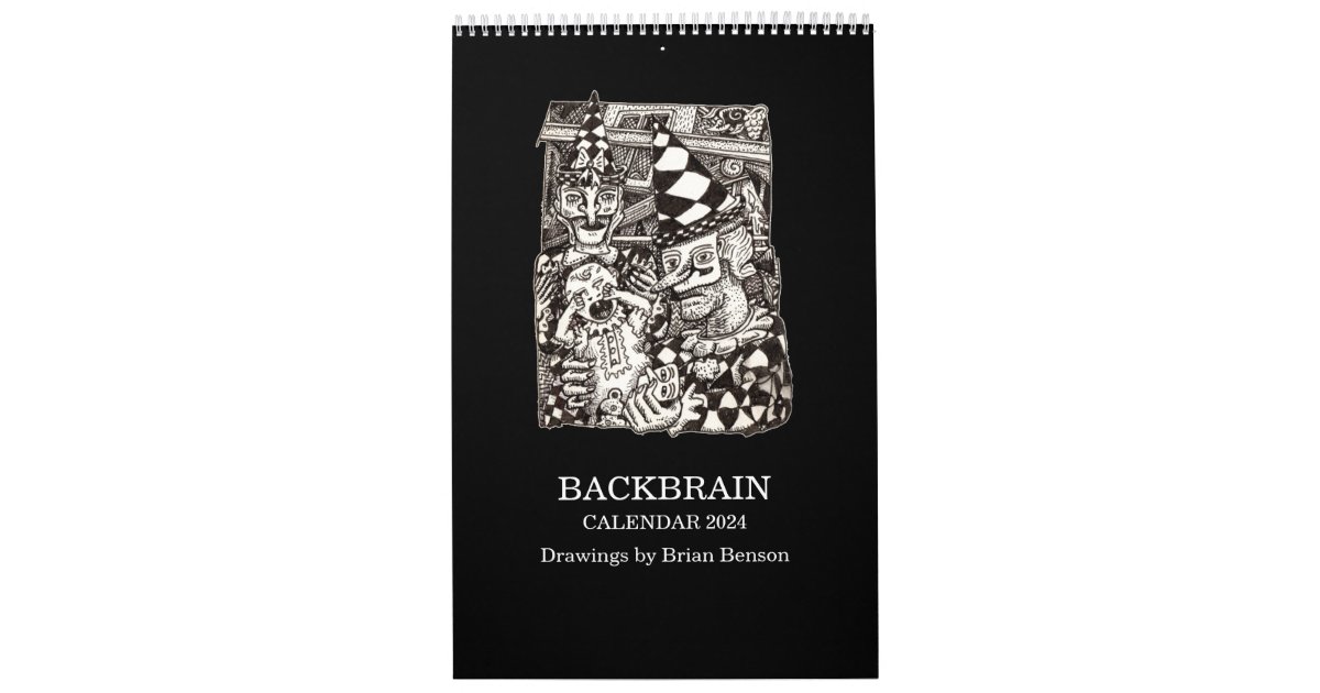 Backbrain Calendar 2024 | Zazzle