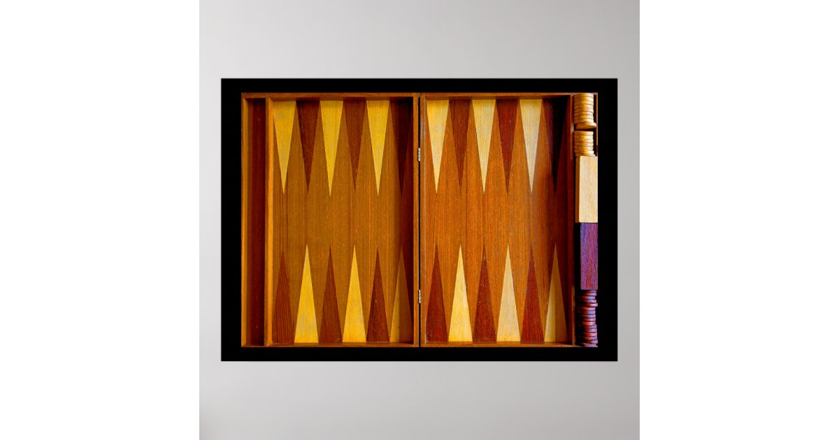 Backgammon Poster | Zazzle