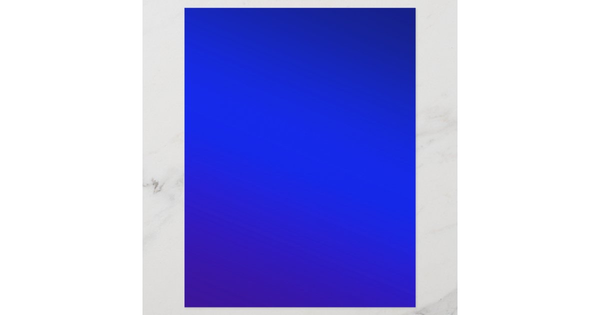 Background deep blue Color Flyer | Zazzle