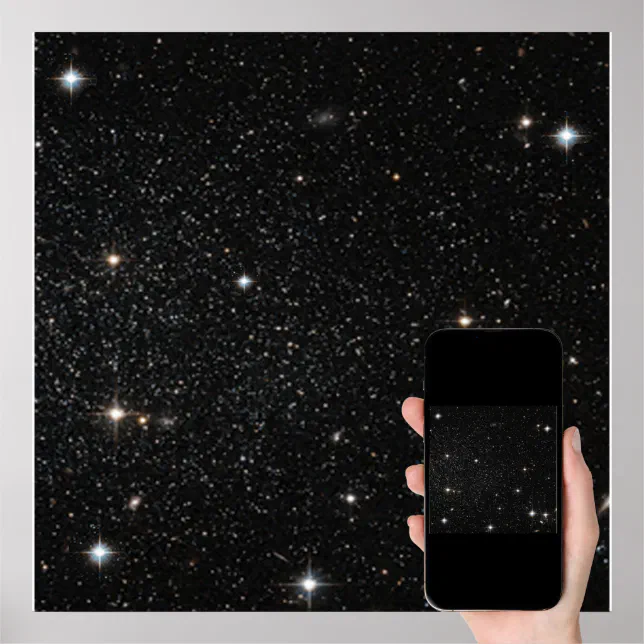 Background - Night Sky & Stars Poster | Zazzle