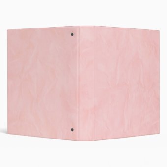 Background PAPER TEXTURE - light pink Binder | Zazzle