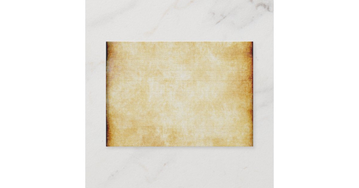 Background | Parchment Paper Business Card | Zazzle