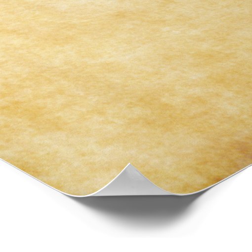 Background Parchment Paper Template Poster | Zazzle