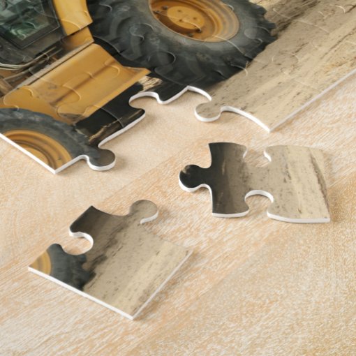 Backhoe Digger Tractor Jigsaw Puzzle | Zazzle