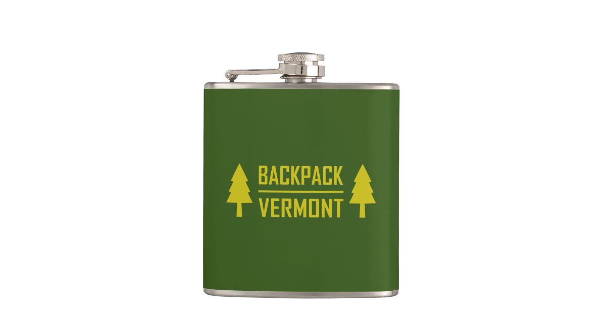 Backpack Vermont Flask | Zazzle