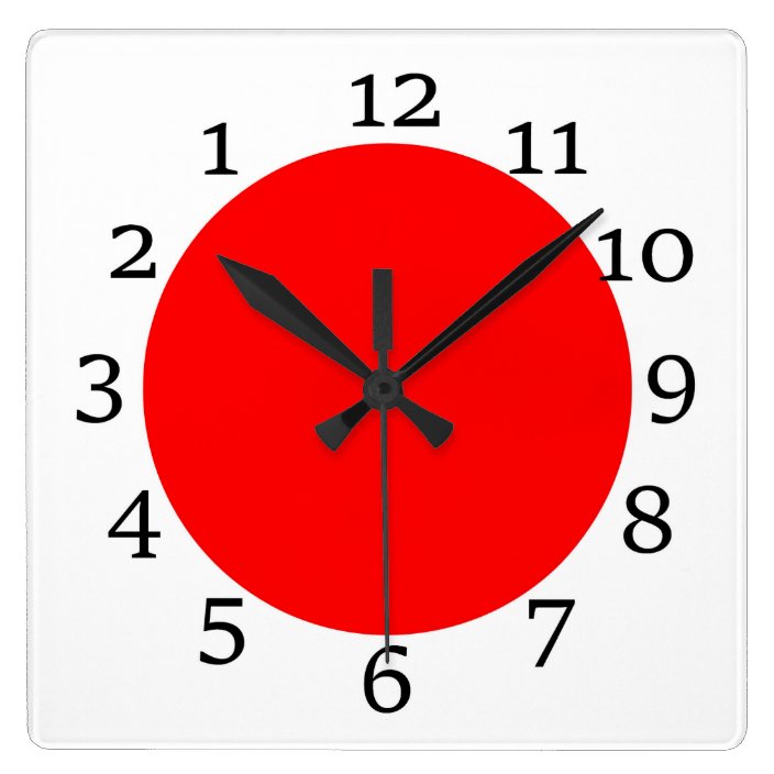 Backwards Clock | Zazzle.com
