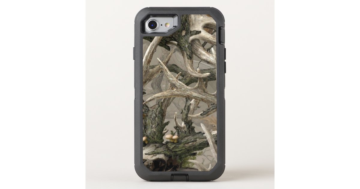 Backwoods forest deer skull otterbox iPhone case | Zazzle
