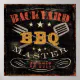 Backyard BBQ Master Poster | Zazzle