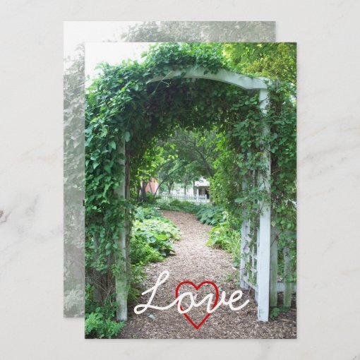 Backyard Wedding - Wedding Invitation | Zazzle