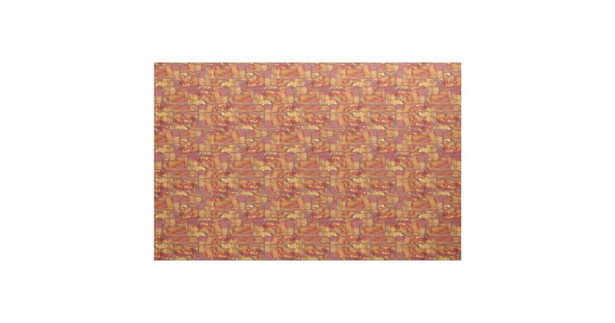 bacon pattern fabric