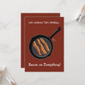 Bacon Birthday Party Invitation | Zazzle