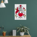 Bacon Family Crest Poster | Zazzle