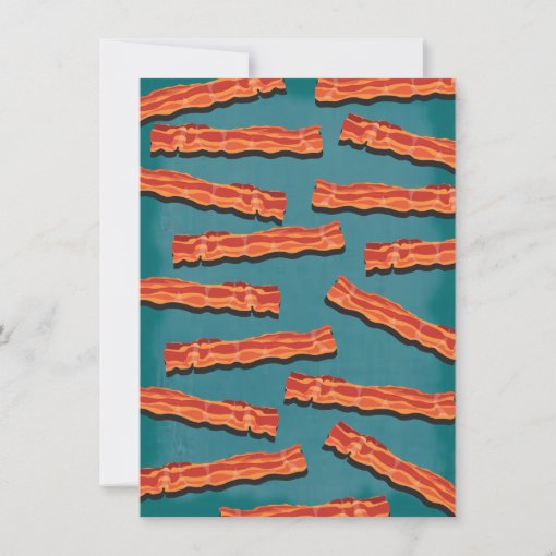 Bacon Pork Pig Party Invitation | Zazzle