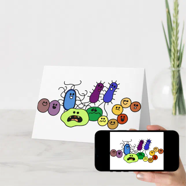 Bacteria Card | Zazzle