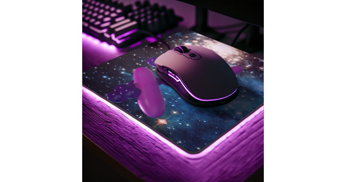 Bacteria In Space Mouse Pad | Zazzle