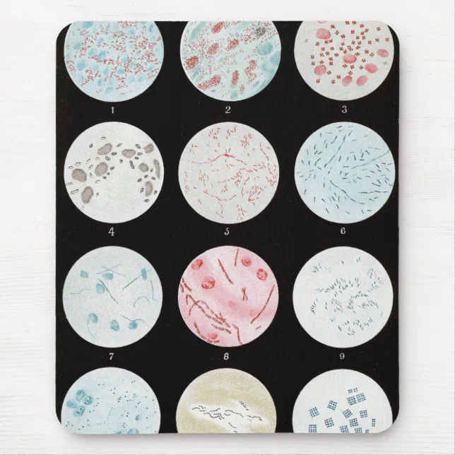 Bacteria Mouse Pad | Zazzle