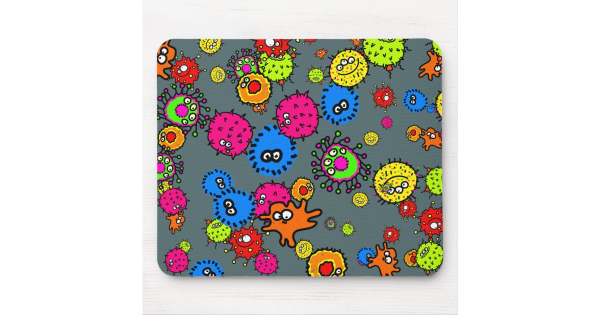 Bacteria Wallpaper Mouse Pad | Zazzle