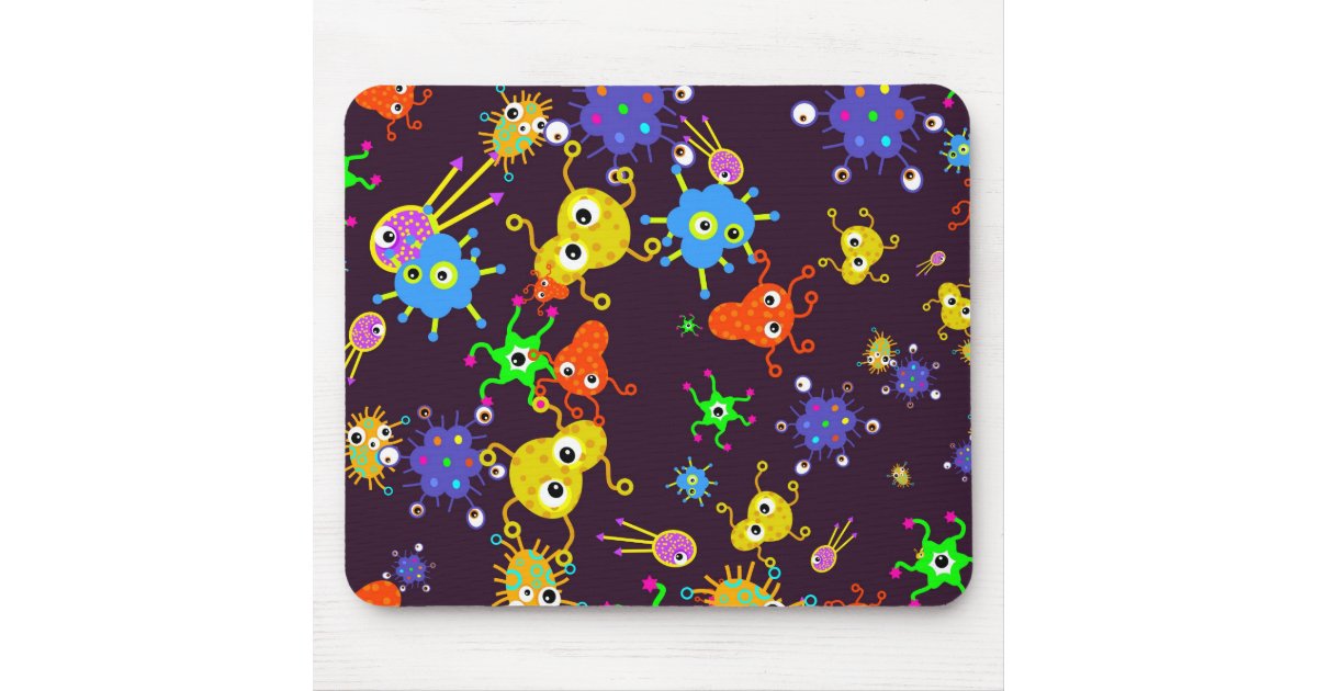 Bacteria Wallpaper Mouse Pad | Zazzle