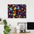 Bacteria Wallpaper Poster | Zazzle