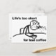 Bad Coffee Postcard | Zazzle