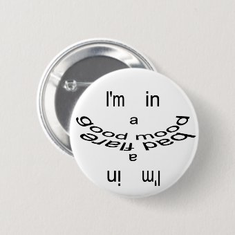 Bad Flare vs. Good Mood Indicator Button | Zazzle