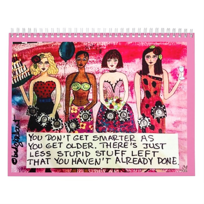 Bad Girl Art calendar | Zazzle.com