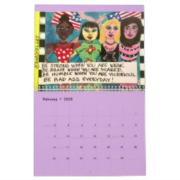 Bad Girl Art calendar | Zazzle