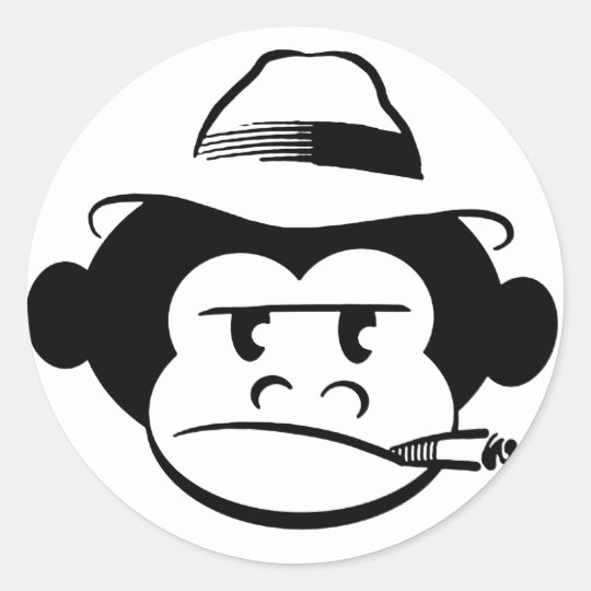 Bad Monkey sticker | Zazzle