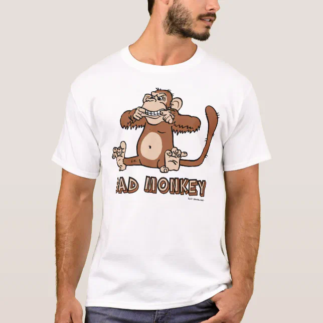 Bad Monkey t-shirt | Zazzle