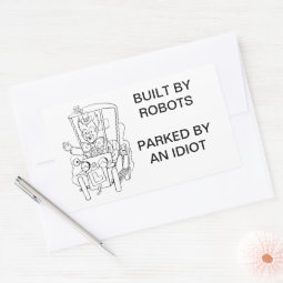 Bad Parking Sticker | Zazzle