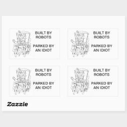 Bad Parking Sticker | Zazzle