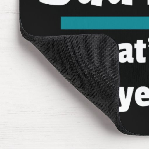 Bad Puns Eye Roll Funny Mouse Pad | Zazzle