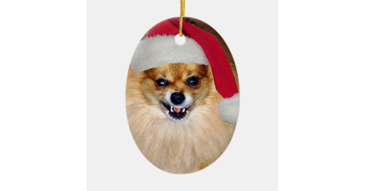 Bad Santa Christmas ornament | Zazzle