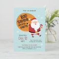 Bad Santa Holiday Party Invitation | Zazzle