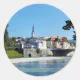 Bad Tolz, Germany scenic photograph, Classic Round Sticker | Zazzle