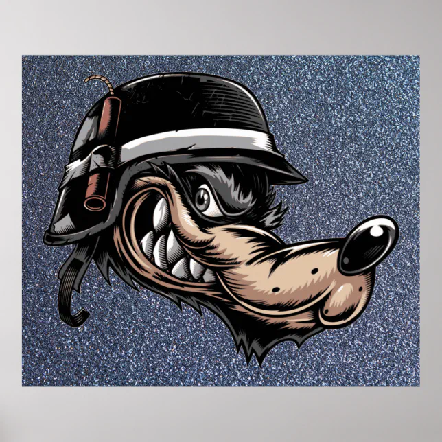 Bad Wolf Poster | Zazzle