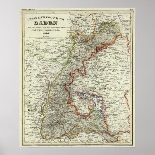 Baden, Germany Poster | Zazzle.com