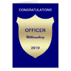 Police Academy Graduation Card -- Congratulations | Zazzle.com