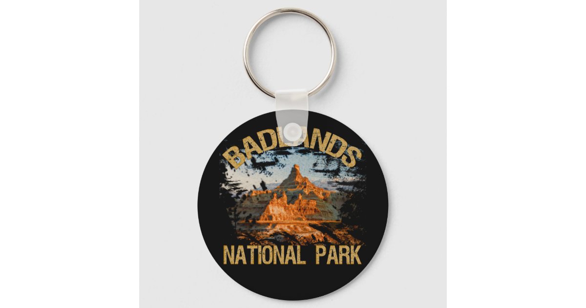 Badlands National Park Keychain | Zazzle