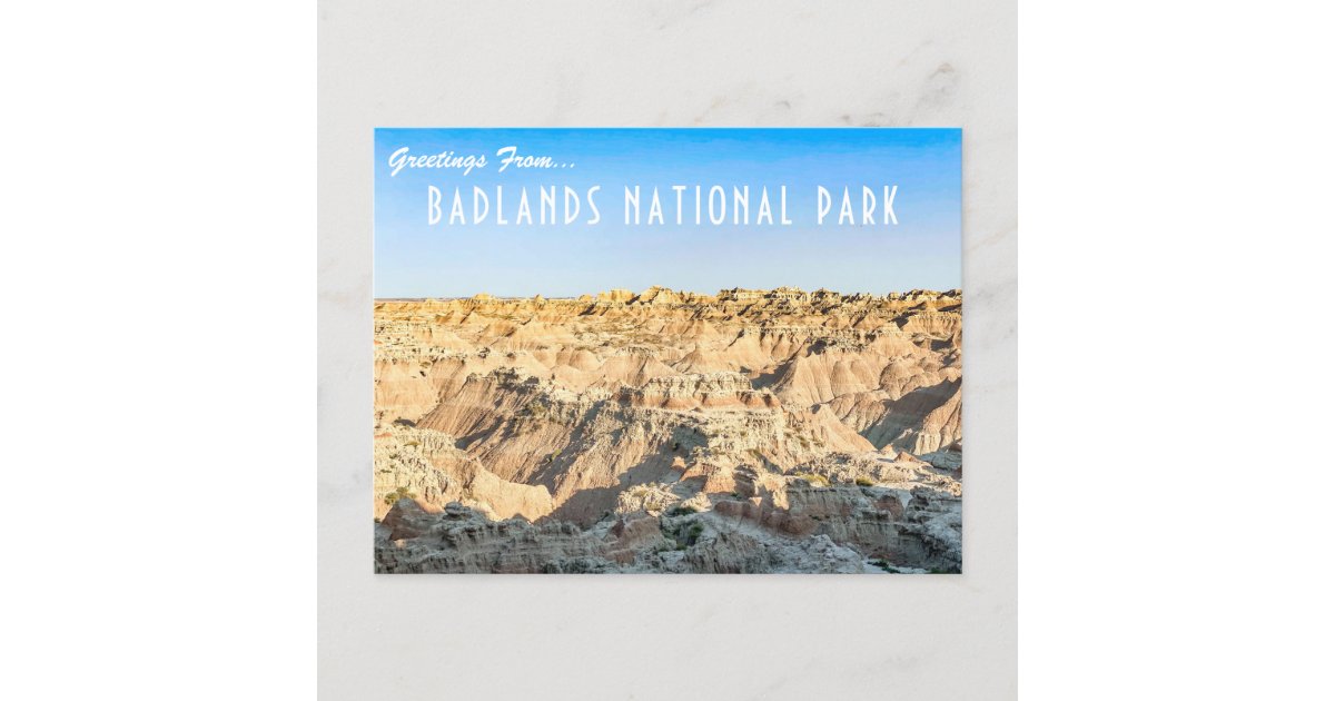 Badlands National Park Postcard | Zazzle