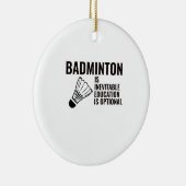 badminton ceramic ornament | Zazzle
