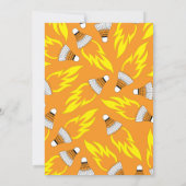 Badminton Kids Birthday Party Sports Invitation | Zazzle