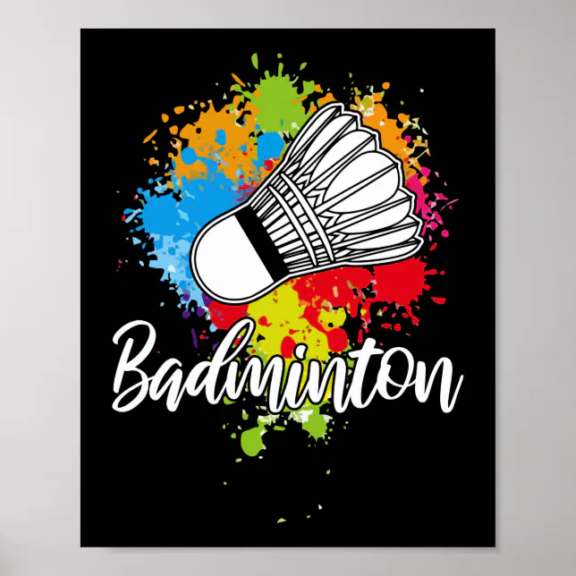 Badminton Poster | Zazzle