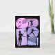 Badminton Shuttle Women Girls Card | Zazzle